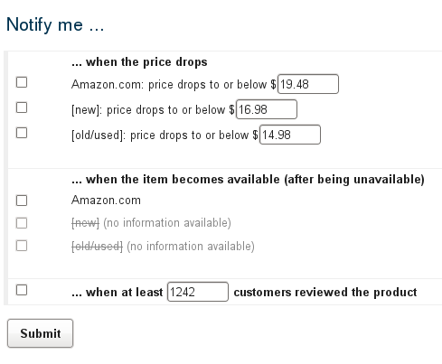 Product Observer – Price tracker browser plug-in